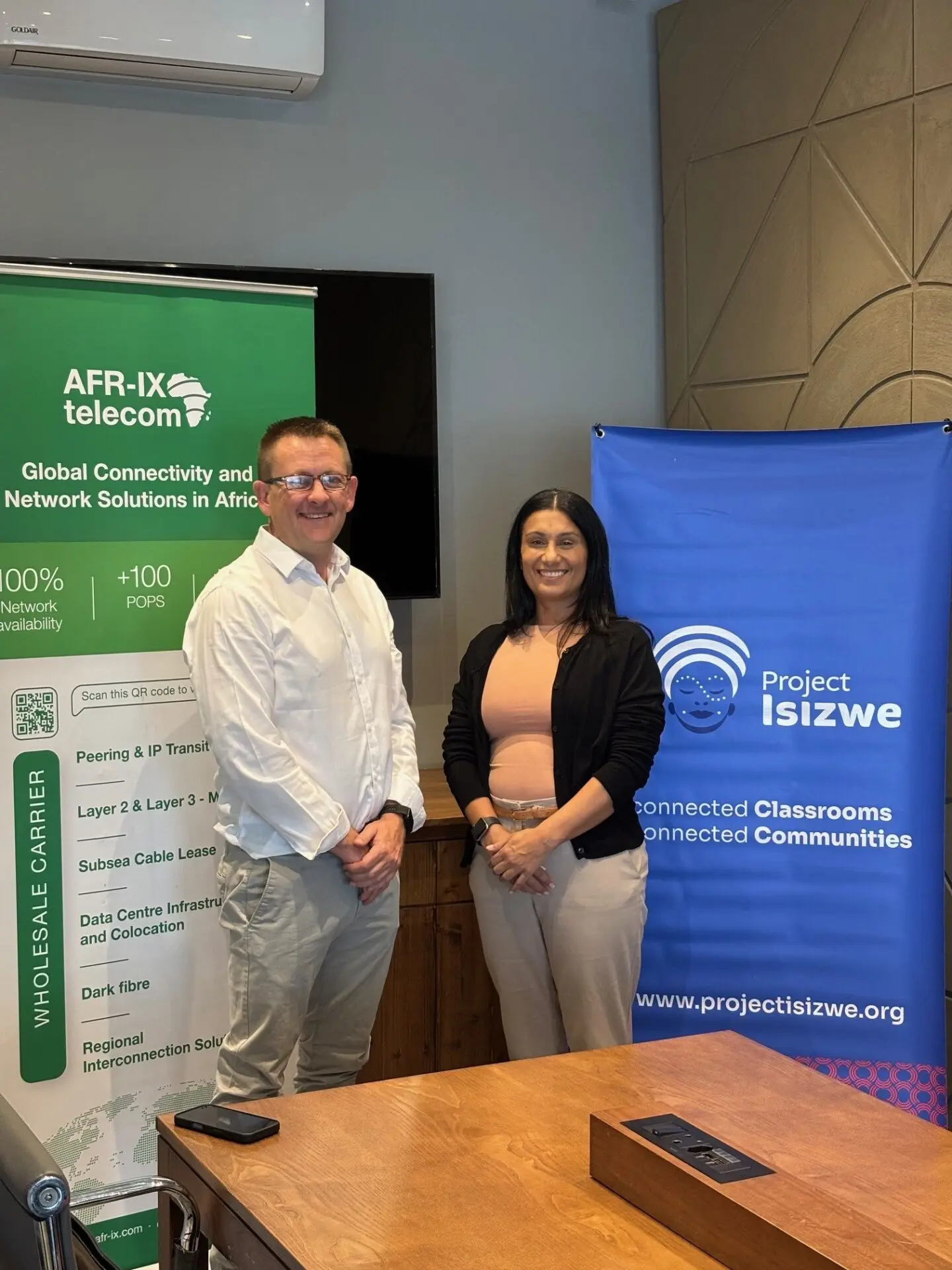 AFR-IX Telecom Partners with Project Isizwe to Bring Uncapped Internet to Classrooms Across ...